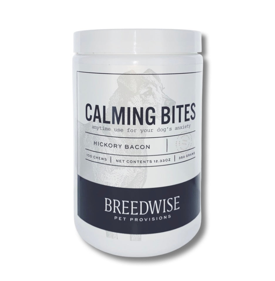Natural Dog Calming Bites & Treat Tin - Breedwise – Breedwise Pet ...